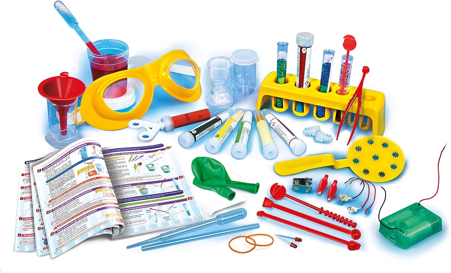 Clementoni 61284 Museum Chemistry Laboratory Science Kit, Multi-Colour ...