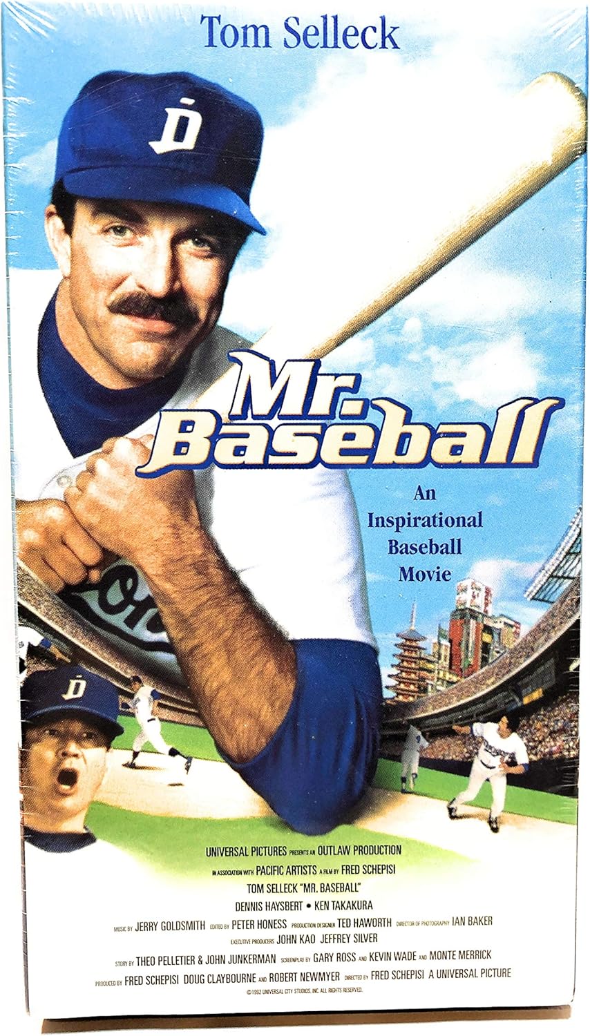 Amazon.com: Mr. Baseball [VHS]: Tom Selleck, Ken Takakura, Aya ...
