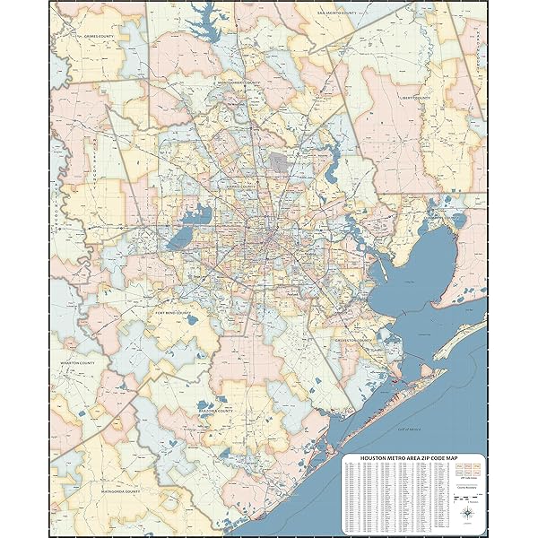 Códigos Postales De Los Condados De Texas