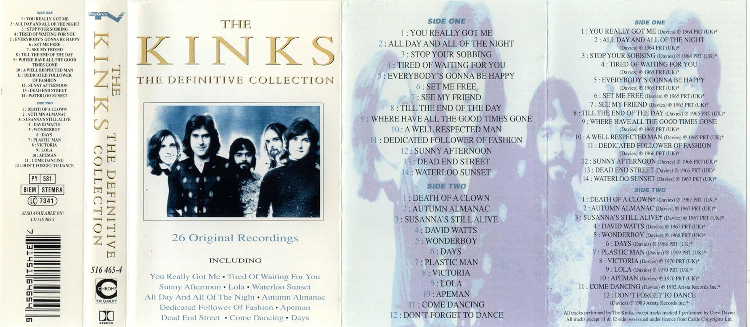 The Kinks : The Definitive Collection,26 original Recordings - THE KINKS