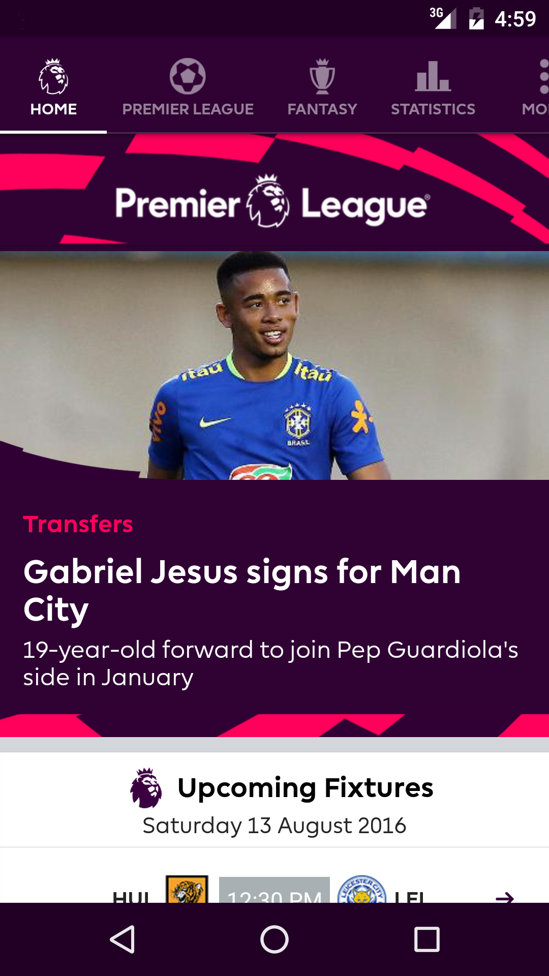 Amazon.com: Premier League - Official App: Appstore for Android