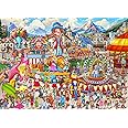 Amazon.com: HUADADA Jigsaw Puzzles for Adults 1000 Pieces, Carnival ...
