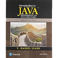 Introduction to Java Programming and Data Structures, Comprehensive Version Plus MyLab ...