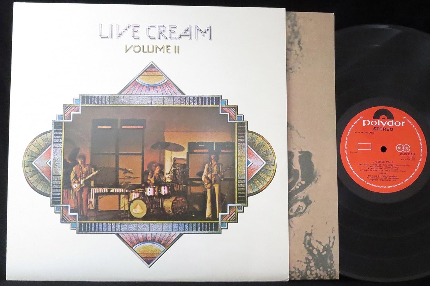 Live Cream Volume II [Vinyl LP]: Amazon.co.uk: CDs & Vinyl