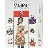 Amazon.com: McCall's Patterns M5358 Misses' Aprons, Size A (One Size ...