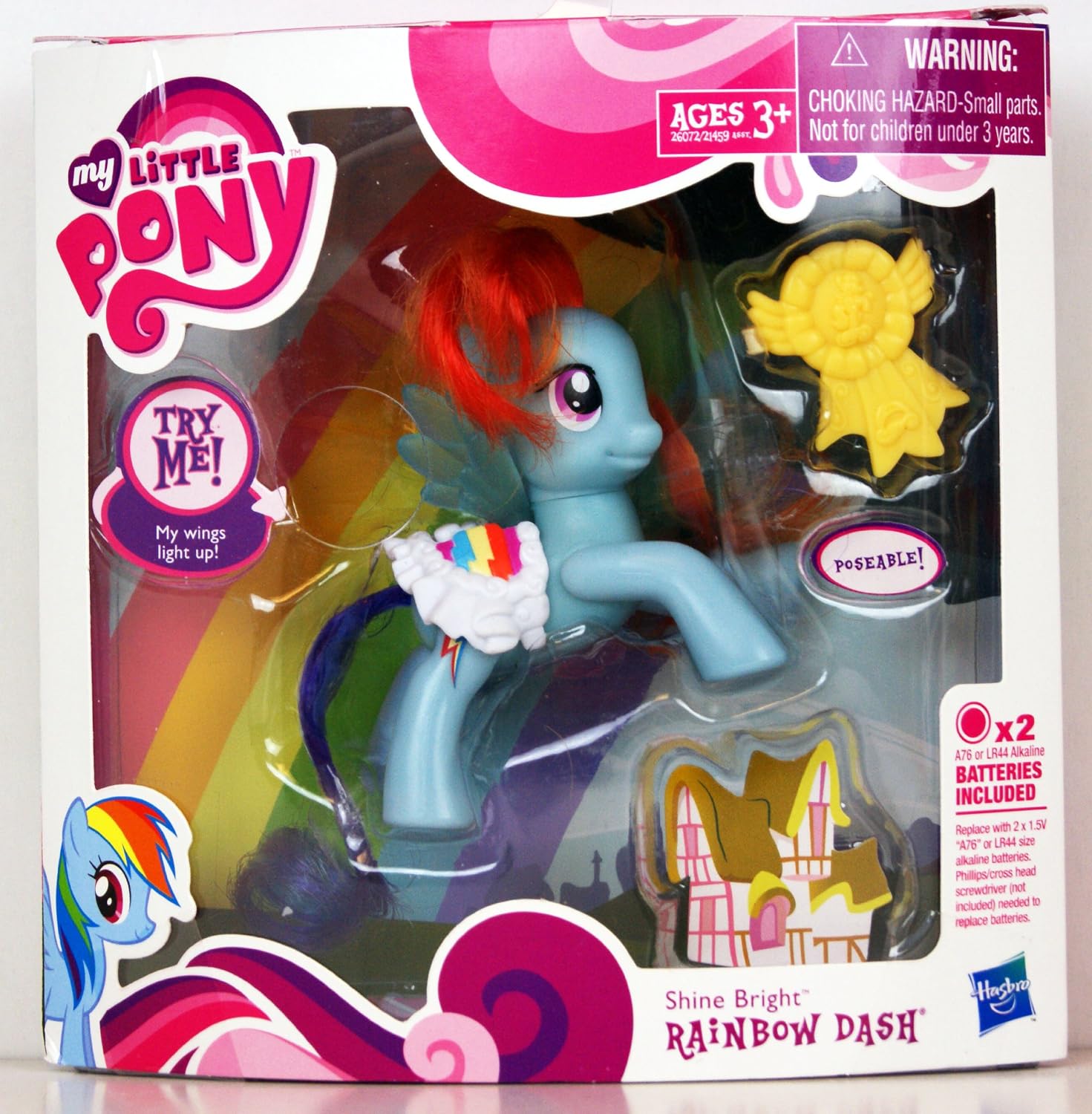 MY LITTLE PONY SHINE BRIGHT RAINBOW DASH - HASBRO: Amazon.co.uk: Toys ...