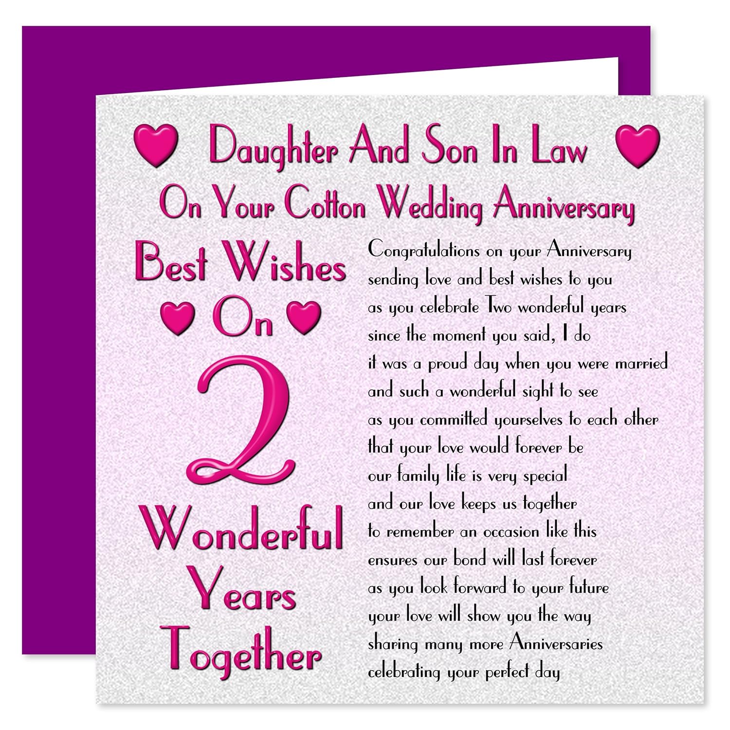 2 Year Anniversary Card Ideas Inviteswedding