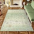 Amazon.com: Lahome Sage Green Area Rug for Living Room, Soft Boho Large ...