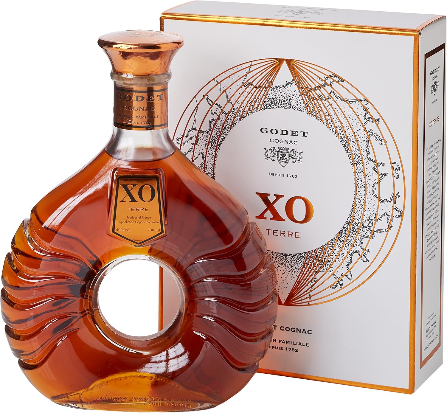 Godet XO Terre Cognac, 70 cl: Amazon.co.uk: Grocery