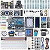 Miuzei Starter Kit Compatible with Arduino Projects with Microcontroller, LCD1602 Module ...