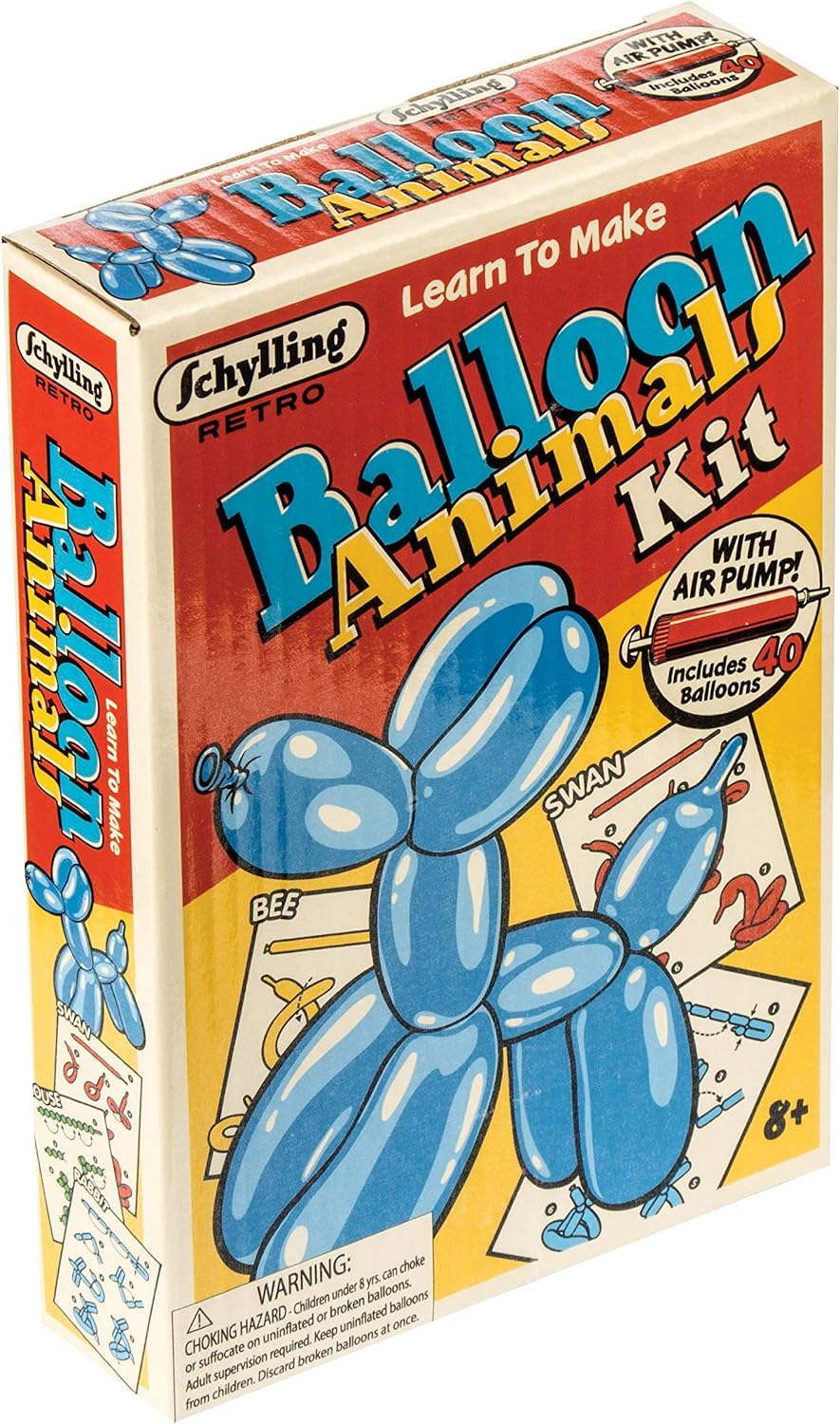 Schylling Retro Balloon Modeling Kit – BigaMart