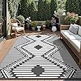 Amazon.com: MontVoo Outdoor Rug 9x12 Waterproof Patio Rug-Outdoor Carpet Mat Reversible Plastic ...