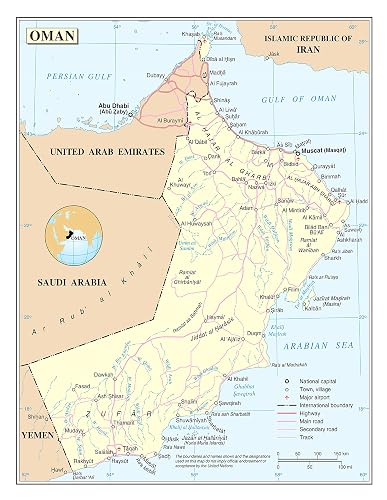 Palmetto Posters 24x31 Laminated Poster: Large detailed political map ...