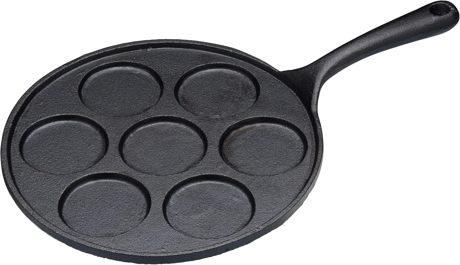 KitchenCraft KCBLINIS Induction Safe Blinis Pan with 7 Holes and Blini ...