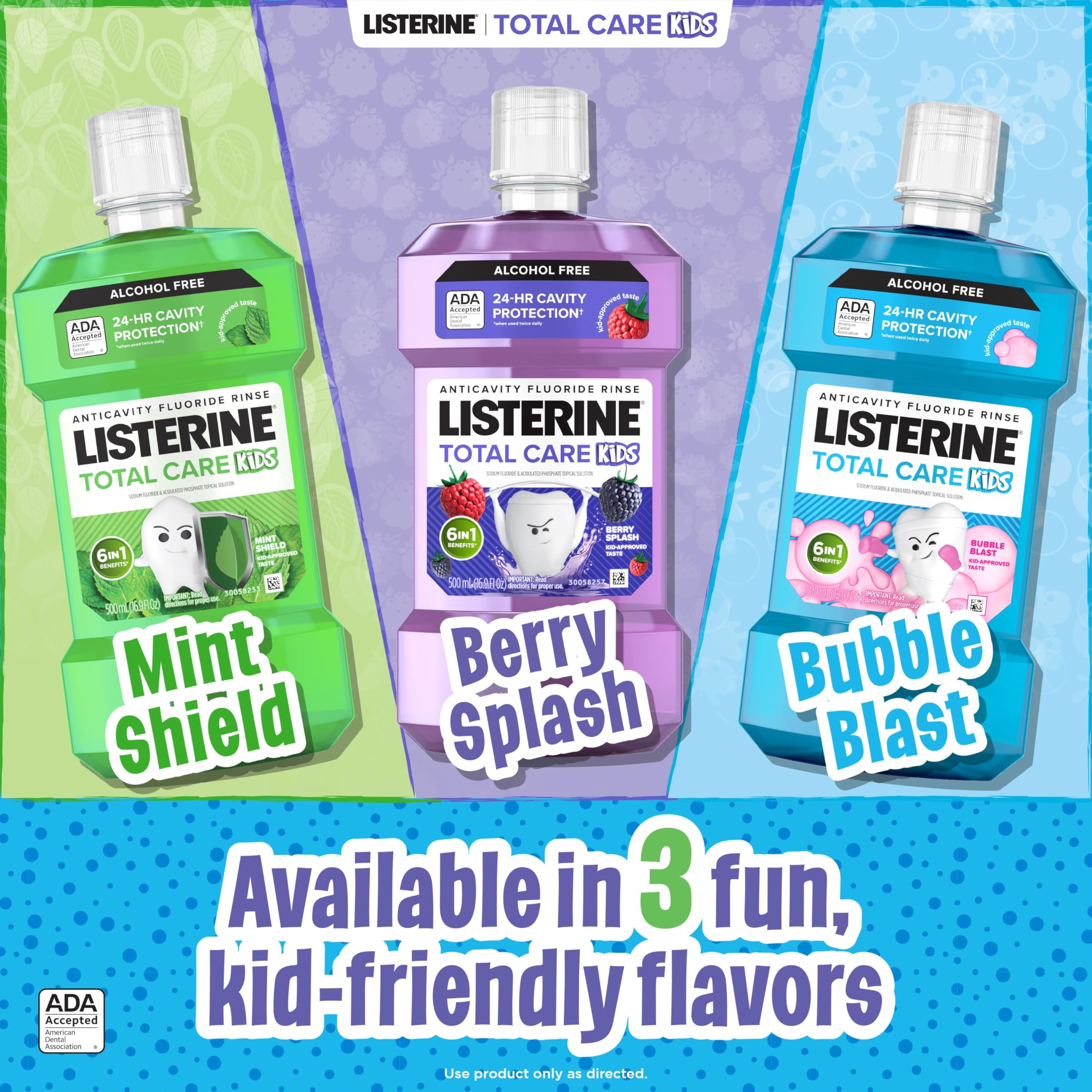 Mua Listerine Smart Rinse Kids Alcohol-Free Anticavity Fluoride ...