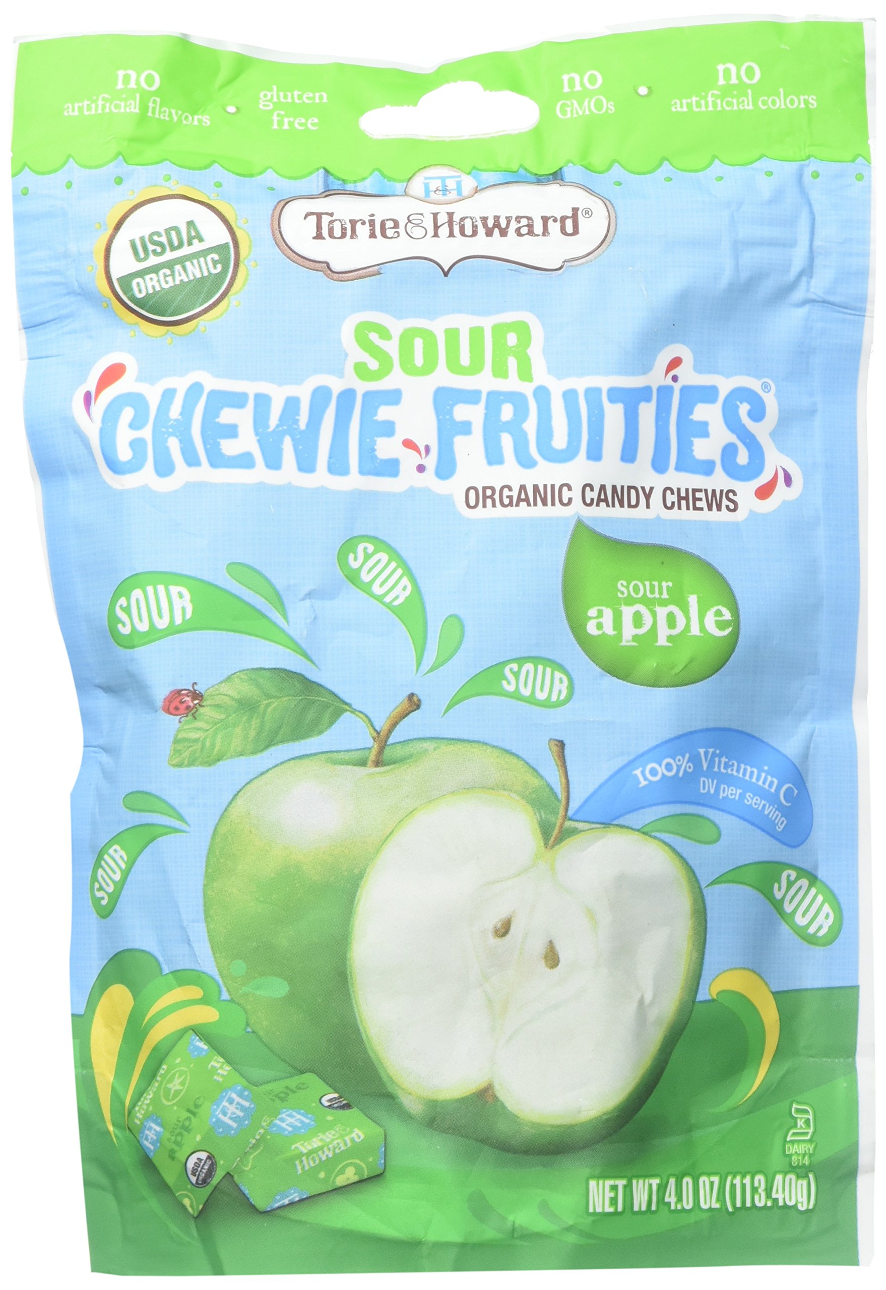 Amazon.com : Torie and Howard Chewie Fruities, Sour Berry, 4 Ounce ...