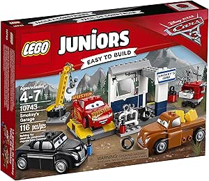LEGO Juniors Smokey's Garage 10743 Building Kit : Toys & Games