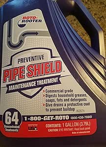 Roto-Rooter, Preventive Pipe Shield, Maintenance Treatment, Kitchen ...