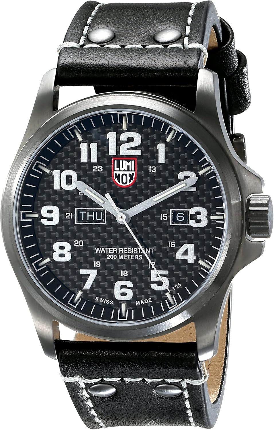 LUMI-NOX Men's Quartz Watch 1921 with Leather Strap: Luminox: Amazon.co ...