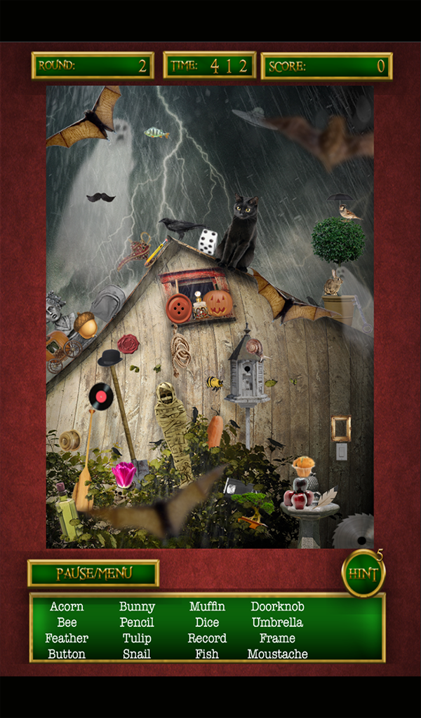 Halloween Themed Hidden Object Printables