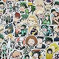 Amazon.com: 100PCS MHA Stickers, Anime My Hero Stickers Academi Cute ...