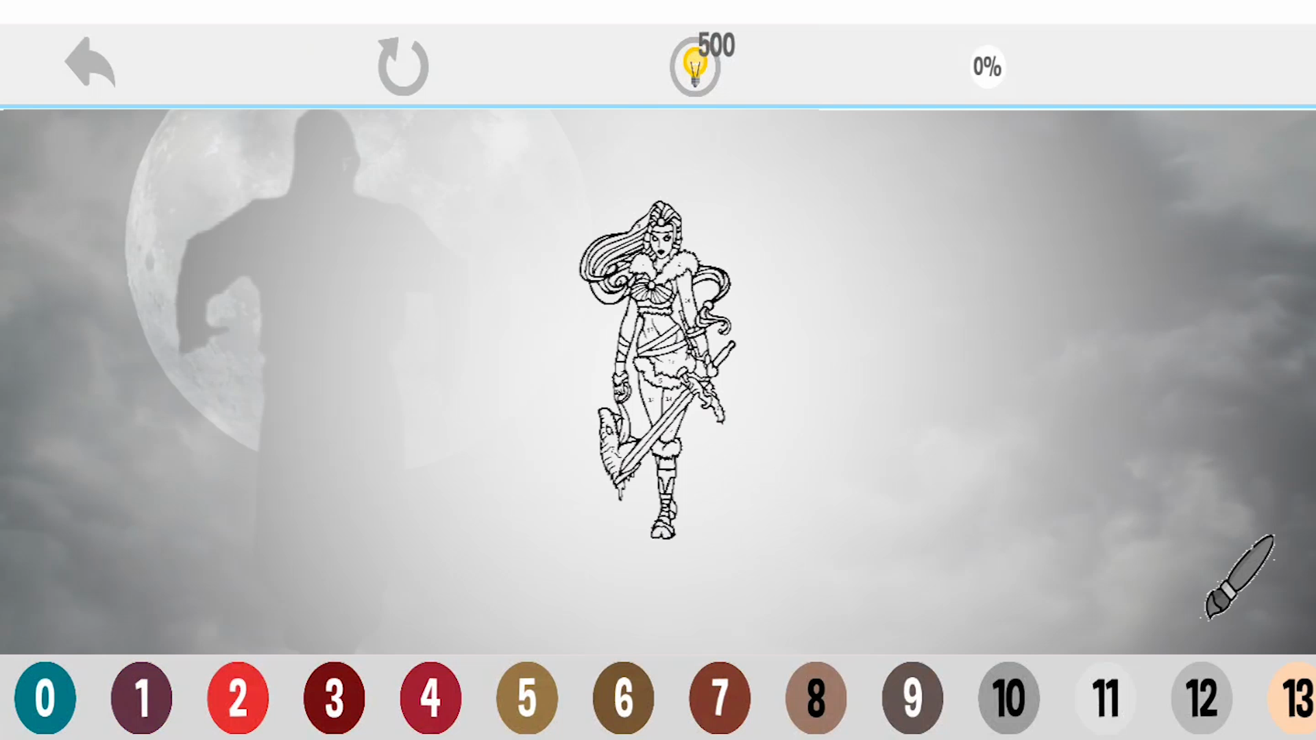 Ninja Color by Number - Adult Paint + Glitter + Crayon + Oil Paint ...