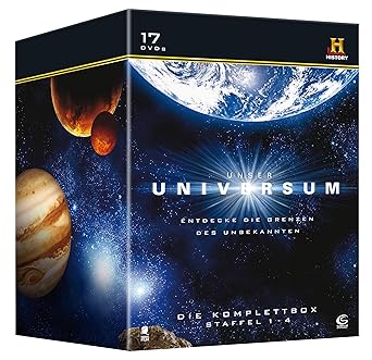 Unser Universum - Die Komplettbox, Staffel 1-4 History 17 DVDs: Amazon.de: Mond, Sonne, Erde ...