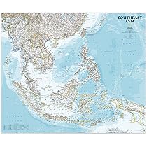 Geographical Southeast Asian Maps National Geographic Southeast Asia