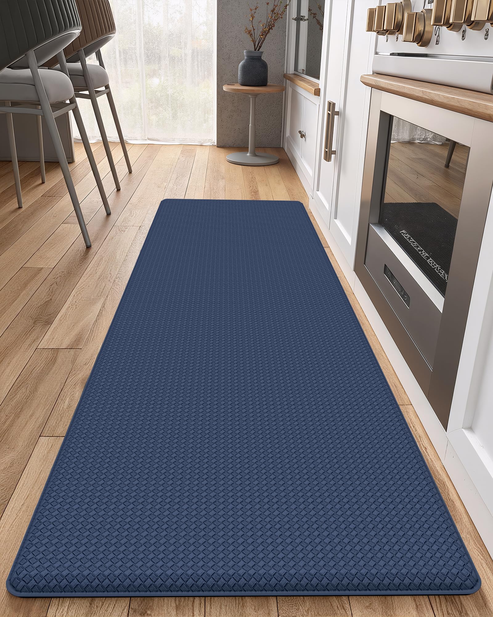 Color&Geometry Anti Fatigue Cushion Kitchen Mat for Floor -17"x79",Long ...