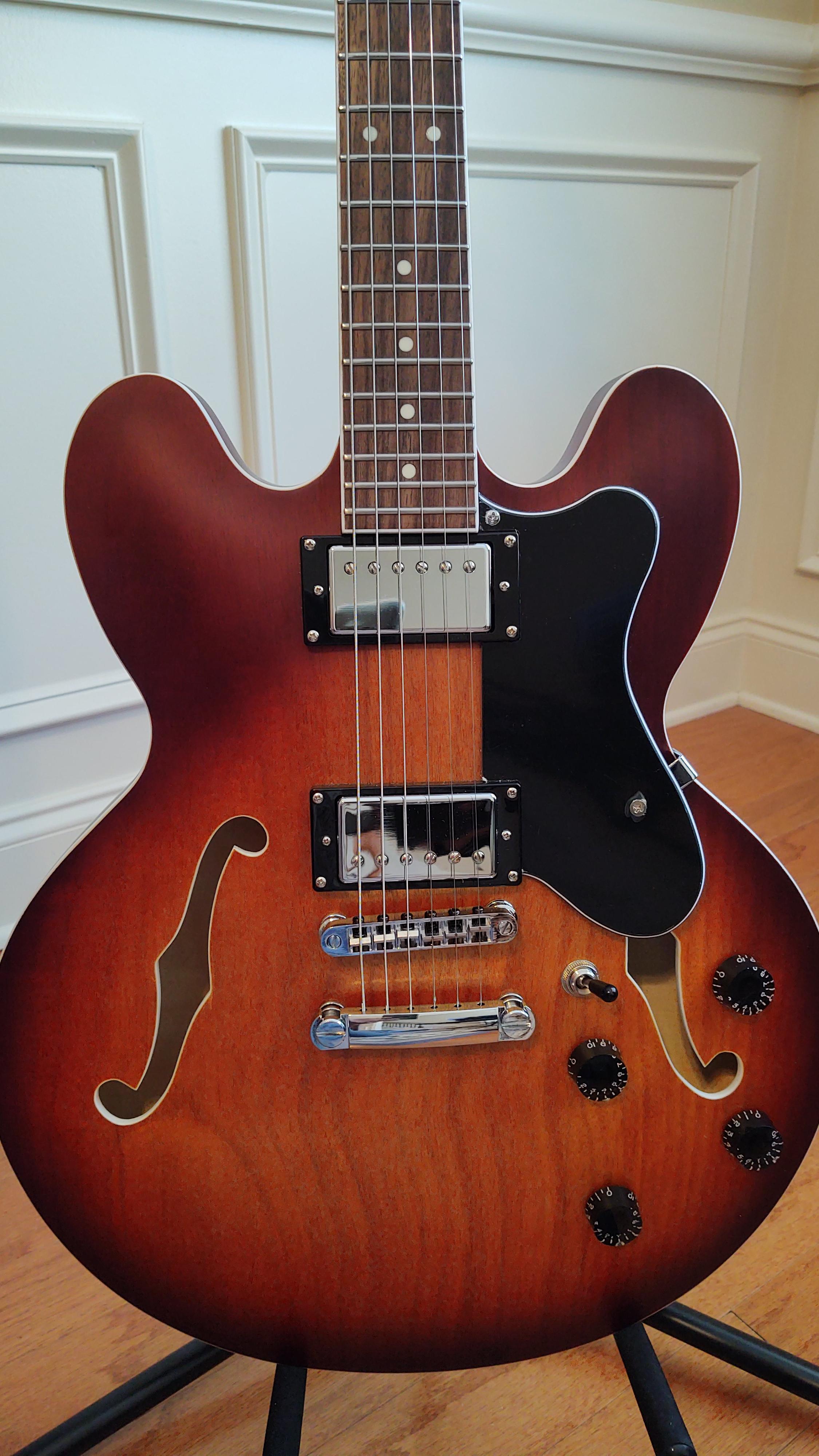 $27/mo - Finance EART E-335 6 String Semi-Hollow-Body Electric Guitar ...