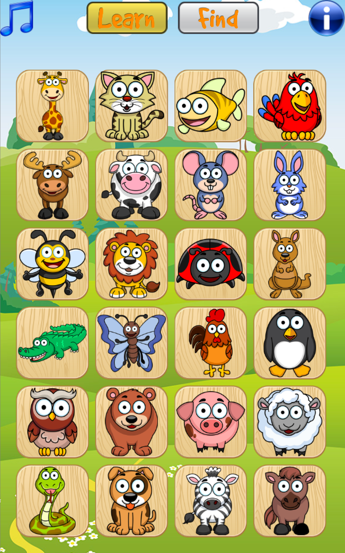 Toddler Animal Learn:Amazon.co.uk:Appstore for Android