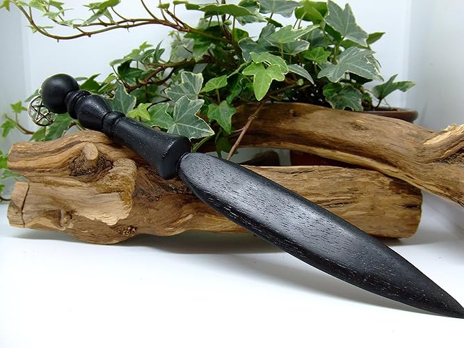 Ritual Athame handcrafted from 5000 year old Irish Bog Oak with ...