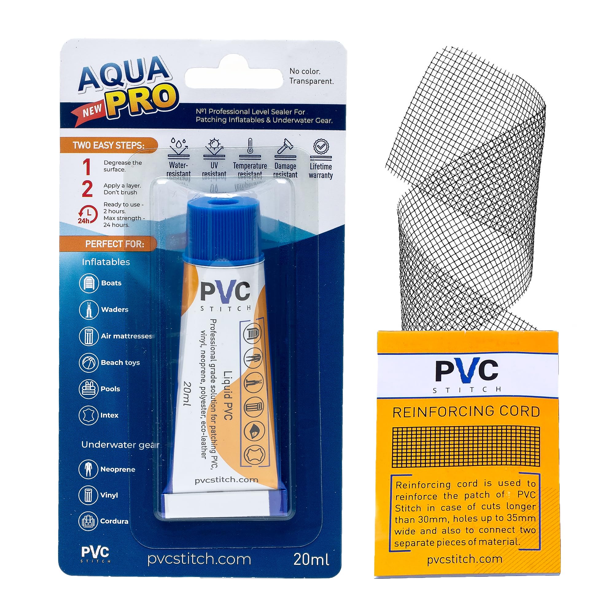Mua AquaPro Liquid Patch Waterproof Repair Kit for PVC Inflatable Boats ...