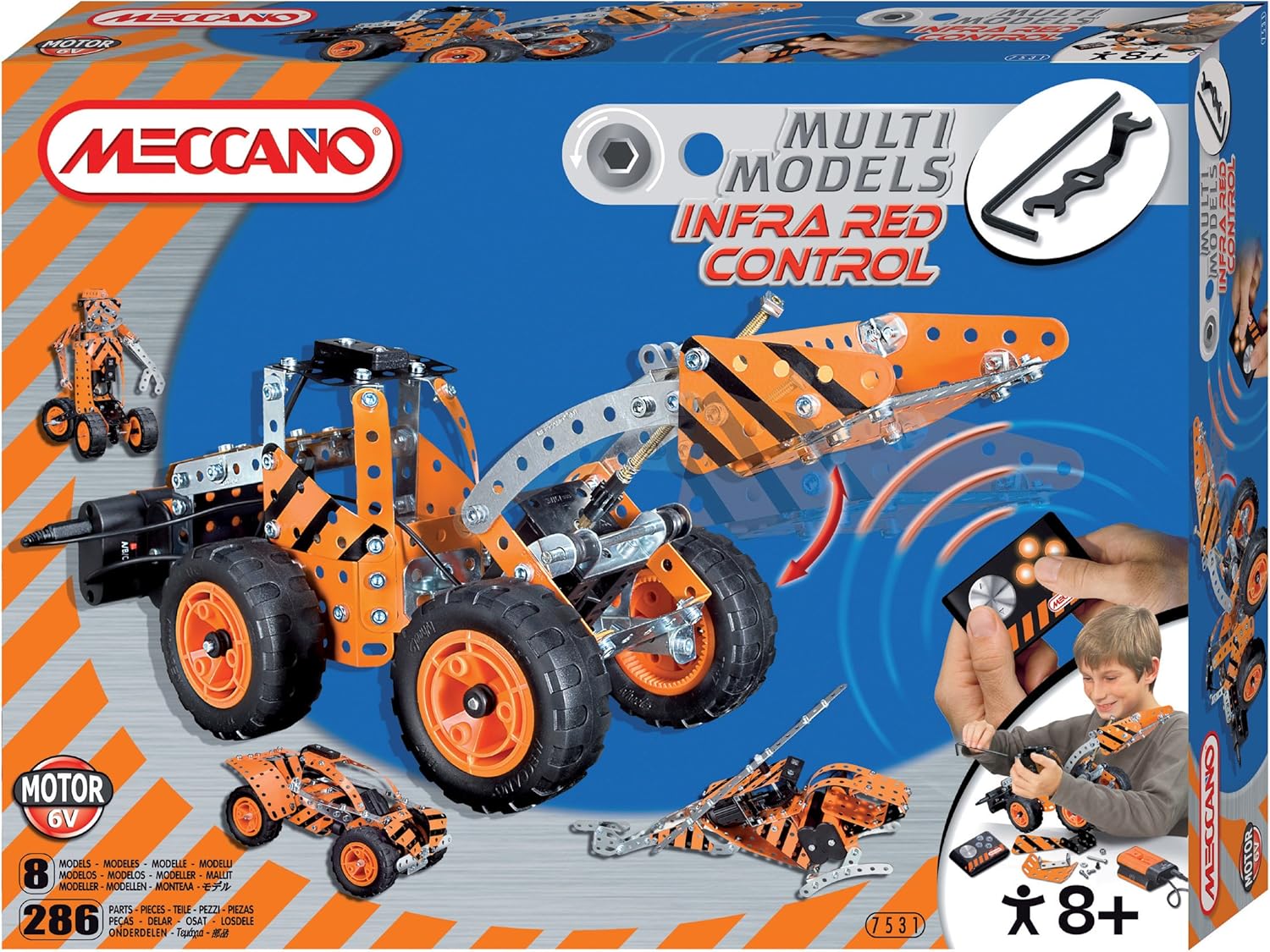MECCANO - 837531 Ruspa A Infrarossi: Amazon.it: Giochi e giocattoli