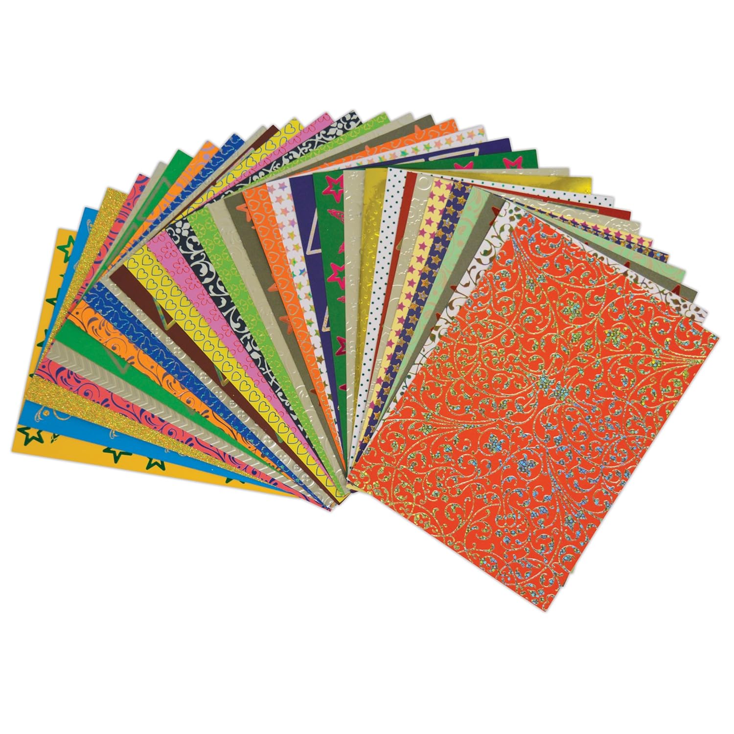 Springboard 10449 Textured Metallic A4 Card (Bumper Pack of 30 Sheets ...