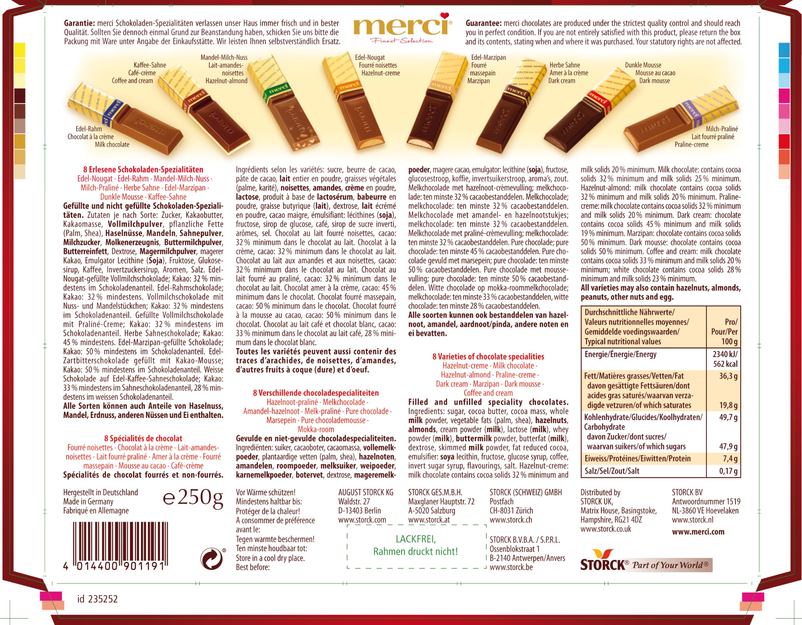 Mua Merci Assorted Chocolate Finest Selection 8 Flavors trên Amazon Mỹ ...
