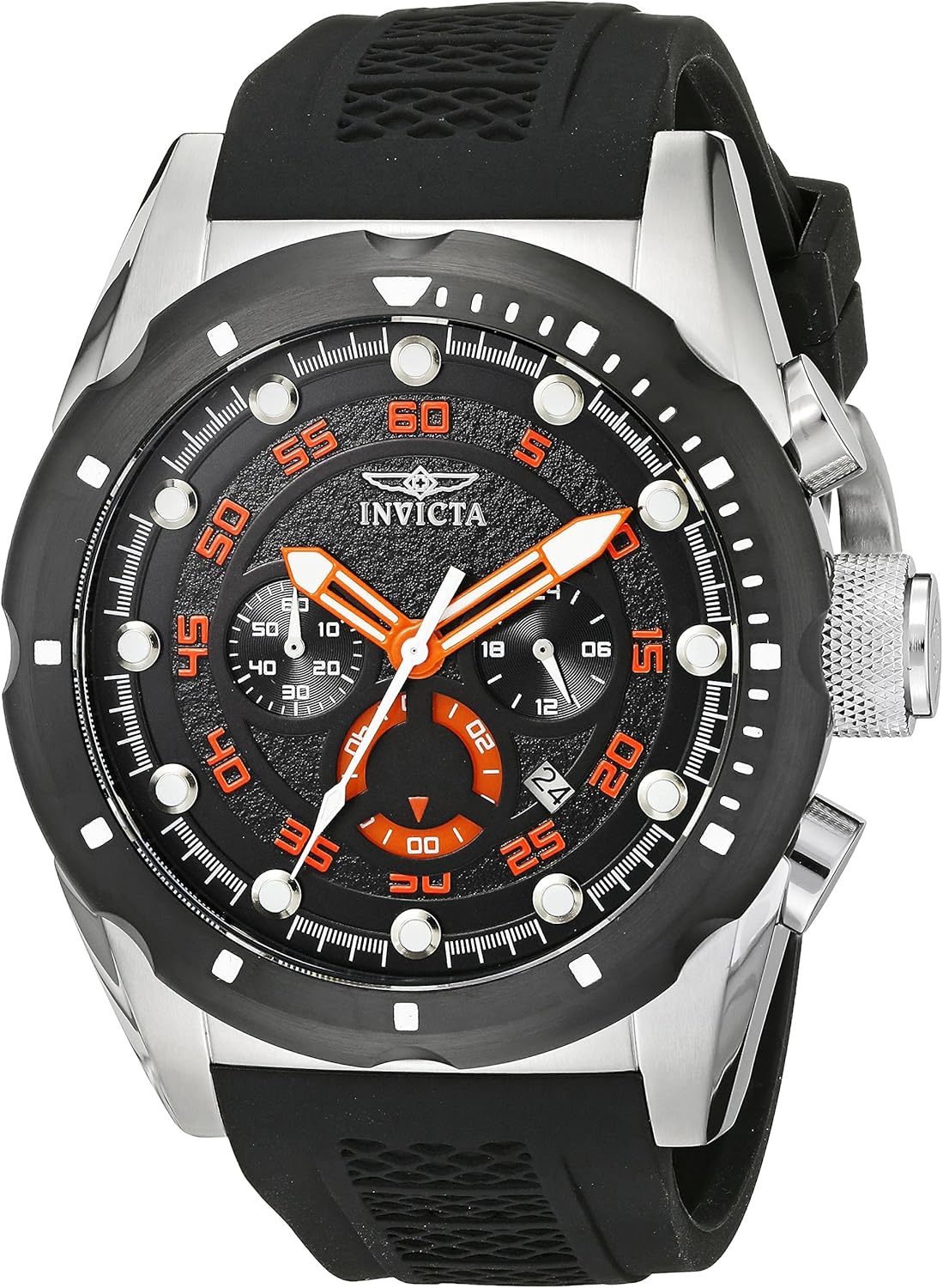 Invicta Men's 20305 Speedway Analog Display Japanese Quartz Black Watch ...