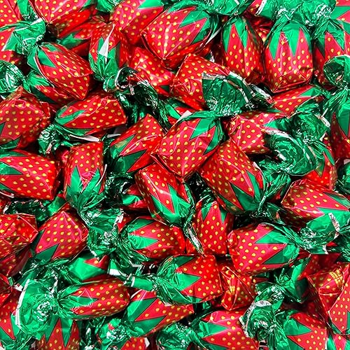 Arcor Strawberry Filled Bon Bons | 1 Pound Bag - Approx. 60 Count ...