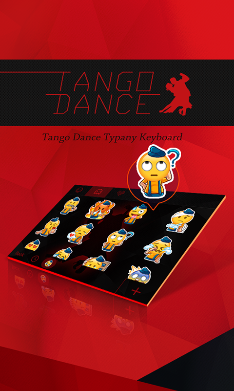 Tango Dance Theme&Emoji Keyboard:Amazon.de:Appstore for Android