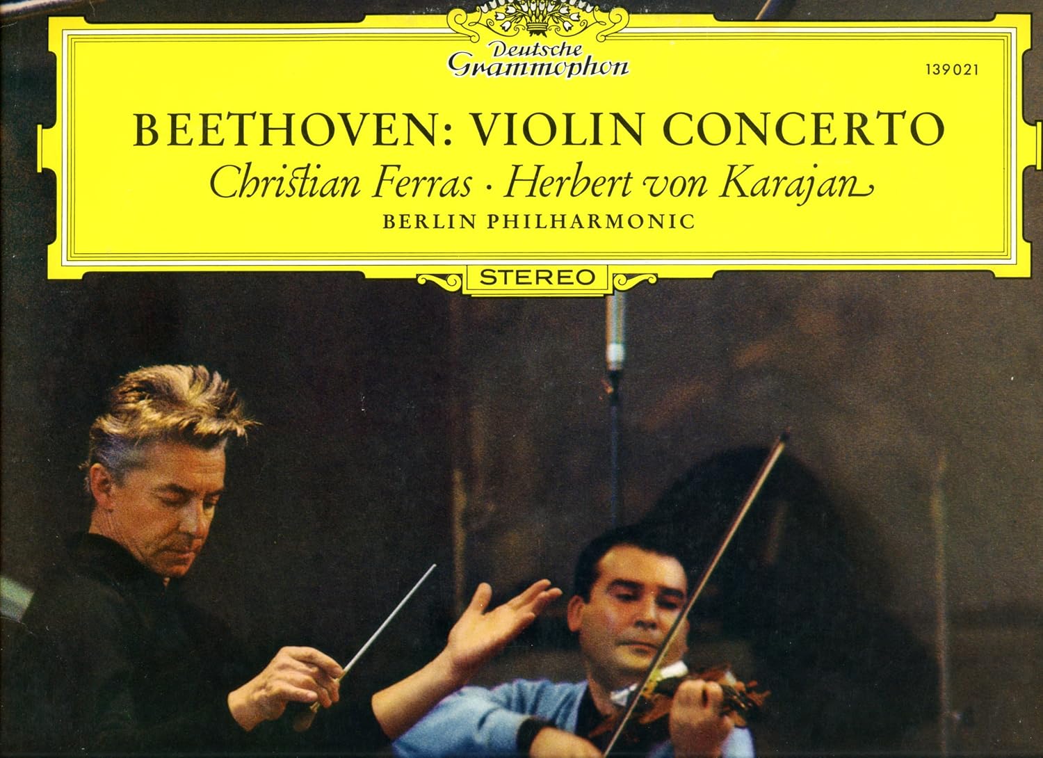 Beethoven, Herbert von Karajan, Christian Ferras, violin, Berliner ...