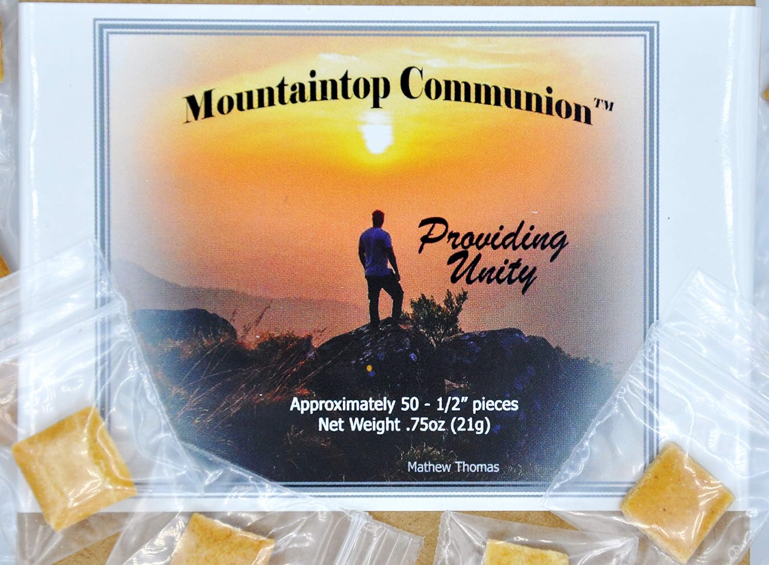 Amazon.com : Individually Wrapped Gluten-Free Communion Bread (50 Count ...