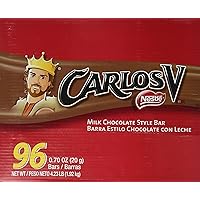 Amazon.com : Carlos V Milk Chocolate Style Bar : Candy And Chocolate ...