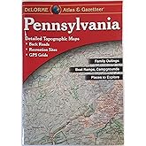 Pennsylvania Atlas and Gazetteer: DeLorme: 9780899332802: Amazon.com: Books