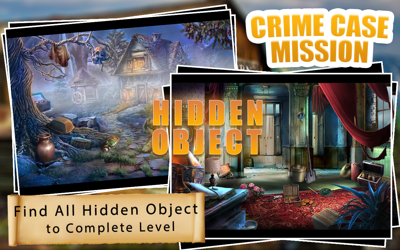 Amazon.com: Hidden Object Game : Crime Case Mission 100 Level : Apps ...