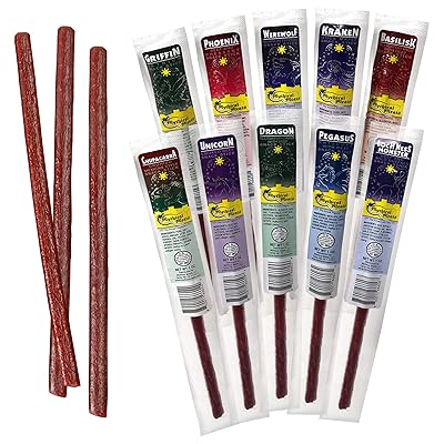 Buy Mythical Meats - Exotic Meat Snack Sticks - Beef Stick Style Snacks ...