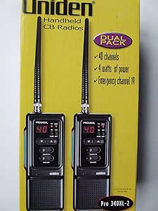 Amazon.com: Uniden Professional Handheld CB Radios (2 Pack): Car ...