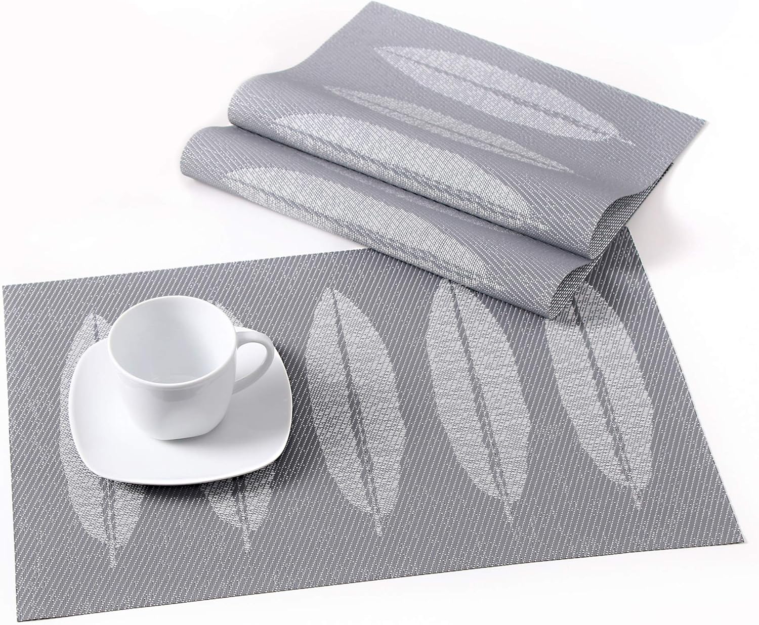 LOVECASA , 6 Pcs Set de Table Plastique PVC, Napperons Rectangulaire ...