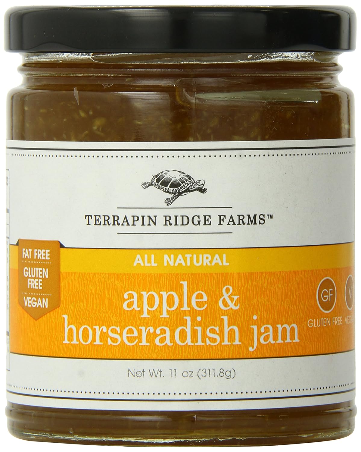 Amazon.com : Terrapin Ridge Farms Apple Horseradish Jam, 11 Ounce ...