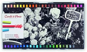 Amazon.com: Conte Carres Crayons - 48 Assorted Colours