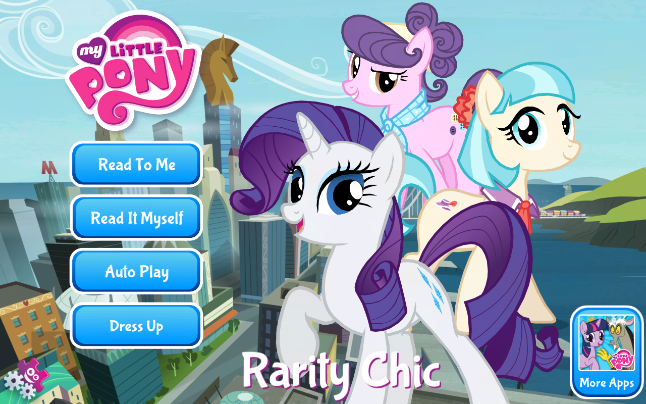 MY LITTLE PONY: Rarity Chic:Amazon.fr:Appstore for Android